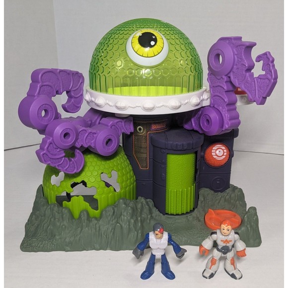 Mattel | Toys | Imaginext Ion Alien Headquarters Fisherprice W 2 ...